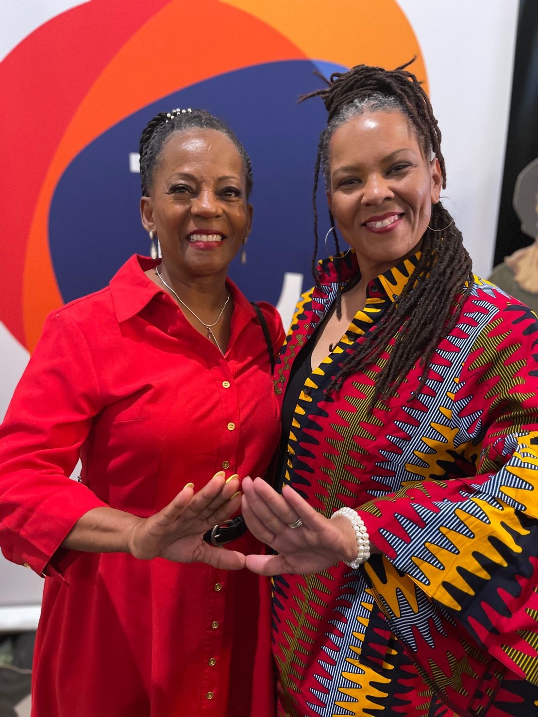 sorors Anita Hicks and Christa Gilliam Class of 23 – Lead Baltimore